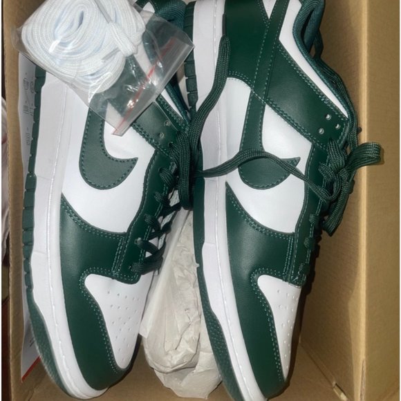 Nike | Shoes | Nike Dunk Low Team Green Shoe | Poshmark
